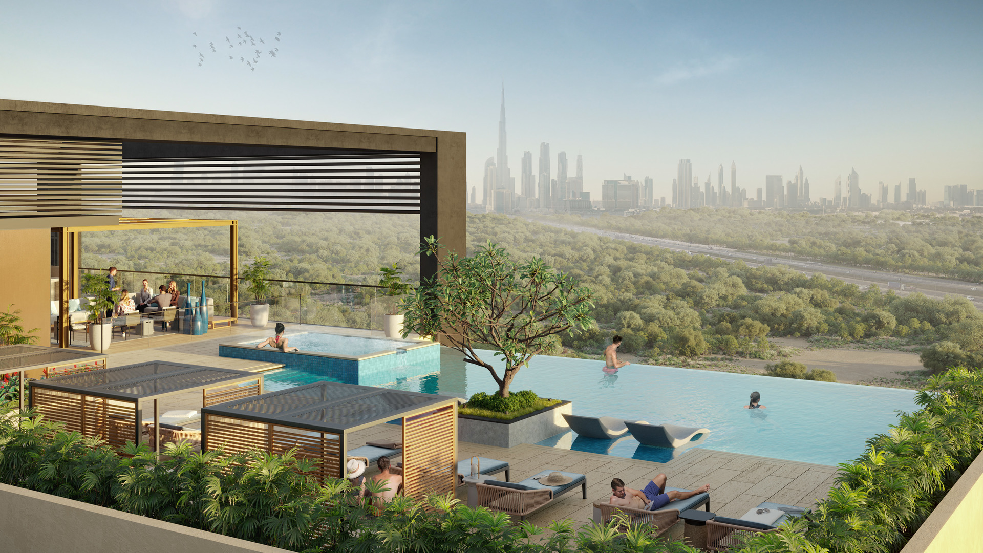 Berkeley Place is a 12-storey project in Meydan area in Dubai.